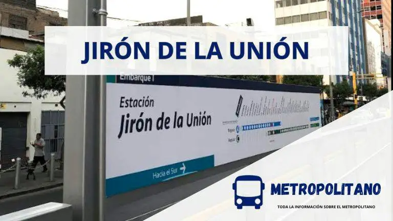 Estación Jirón de la Unión del Metropolitano 2026 ️