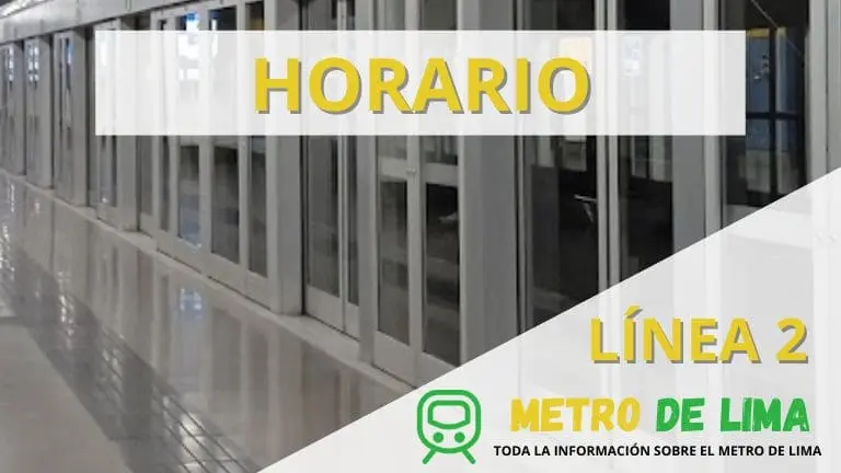 Horario Línea 2 【2026】